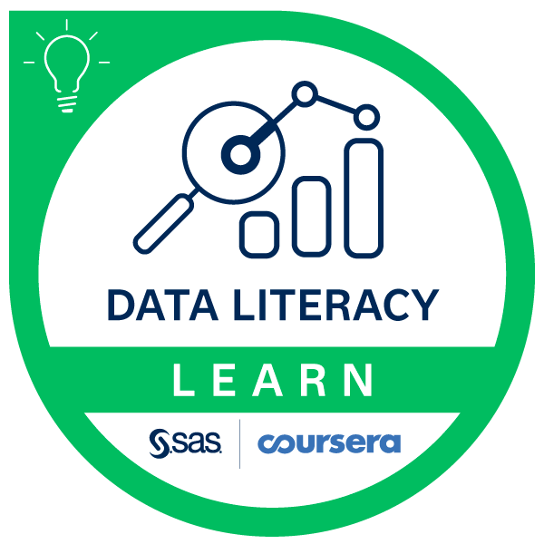 Data Literacy: Exploring and Visualizing Data - Credly