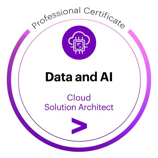 Data and AI Cloud Solution Architect - Credly