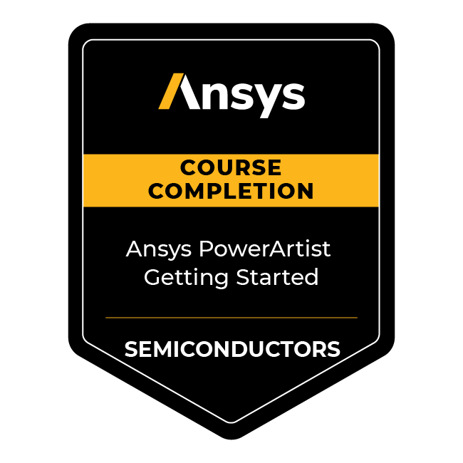 Ansys PowerArtist Getting Started - Credly