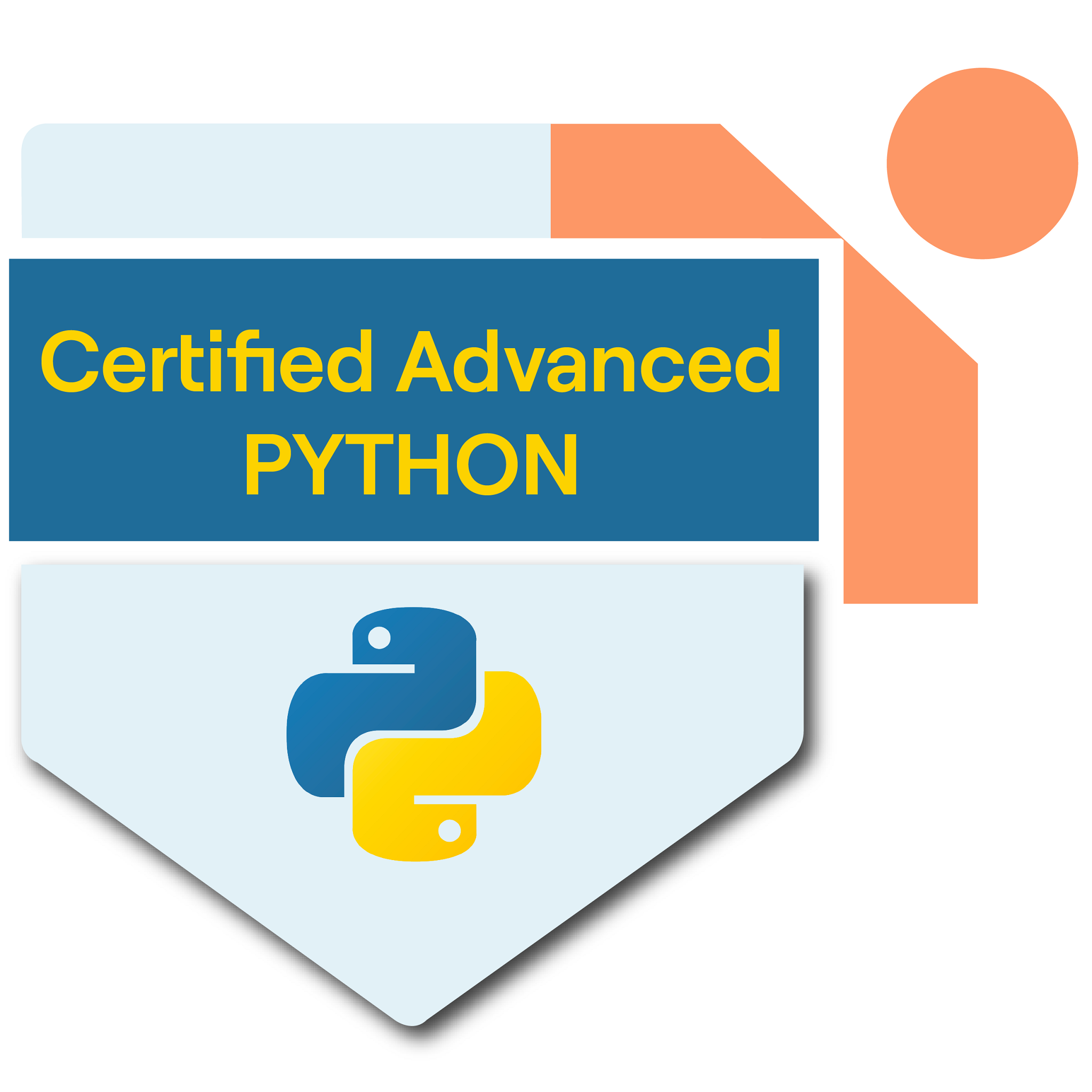 Tosa Python Certified User - Advanced Level - Credly
