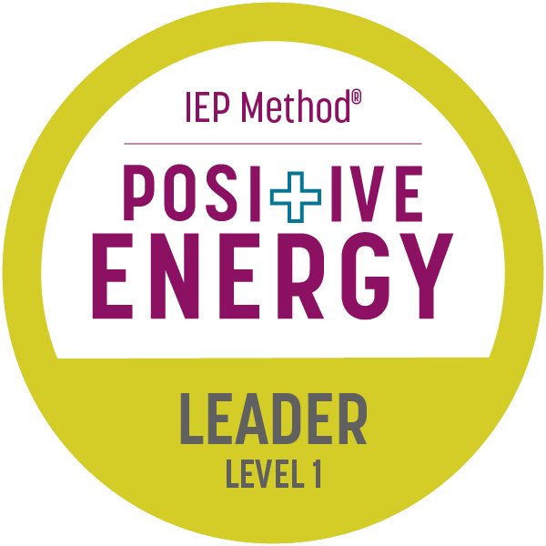 Certified IEP Method® Positive Energy Leader: Level 1 - Credly