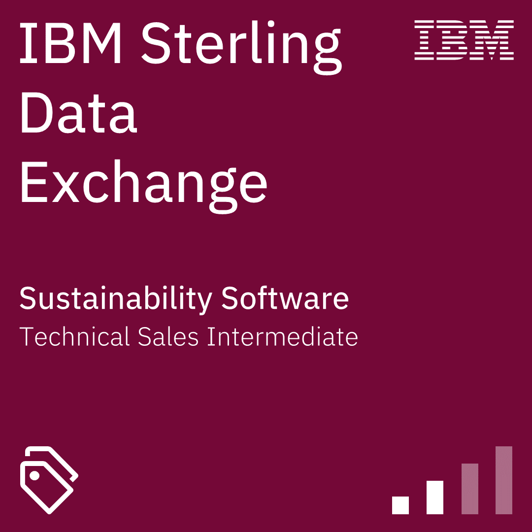 IBM Sterling Data Exchange Technical Sales Intermediate - Credly