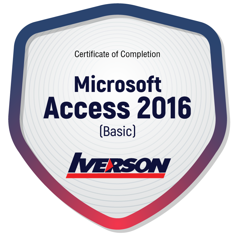 Microsoft Access 2016 (Basic) - Credly