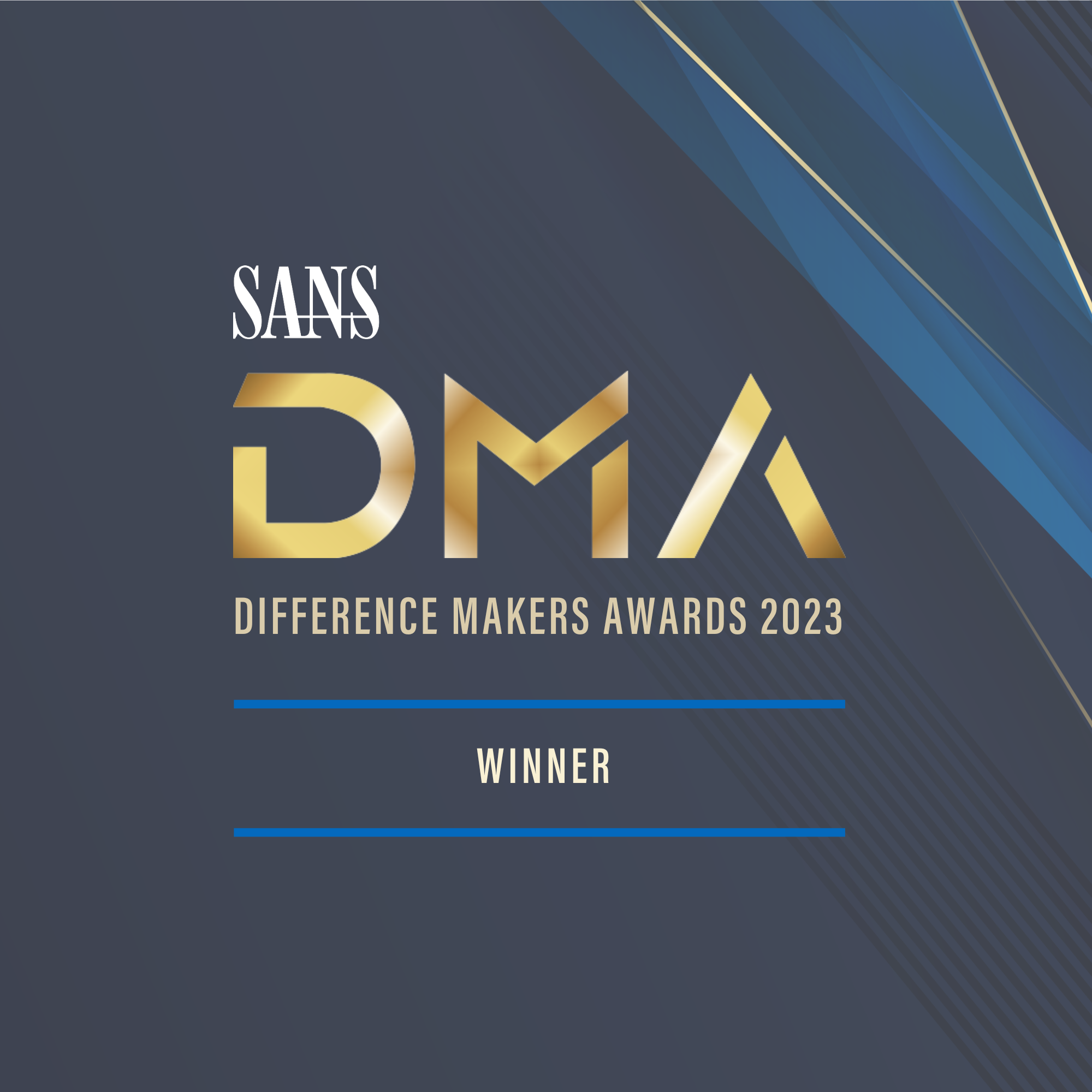 Difference Maker Award 2023 - Winner - Credly