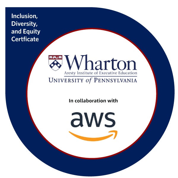 Wharton/AWS Executive ID&E Strategy and Management Certificate Program - Credly