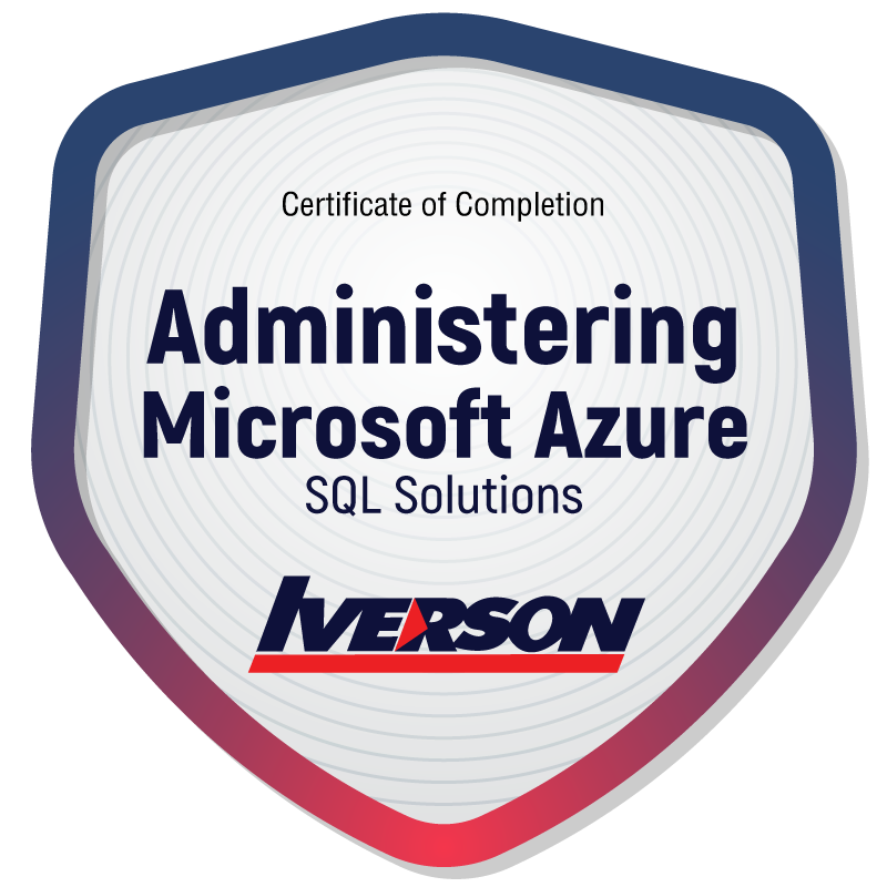 Administering Microsoft Azure SQL Solutions - Credly