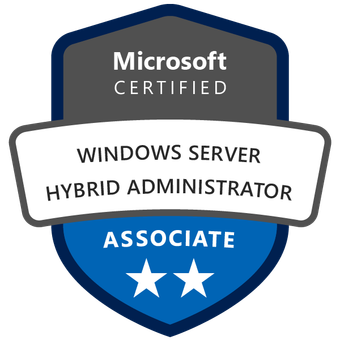 Microsoft Certified: Windows Server Hybrid Administrator Associate - Credly