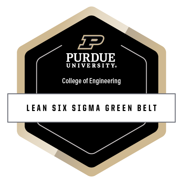 Lean Six Sigma Green Belt - Credly