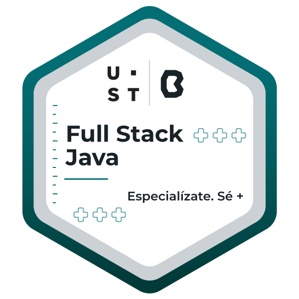 UST Full Stack Java - Credly