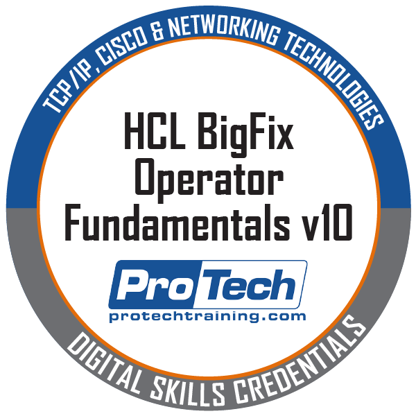 Hcl Bigfix Operator Fundamentals V10 Credly 0428