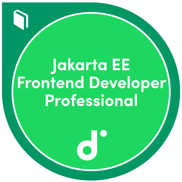 Kursteilnahme: Jakarta EE Frontend Developer Professional - Credly