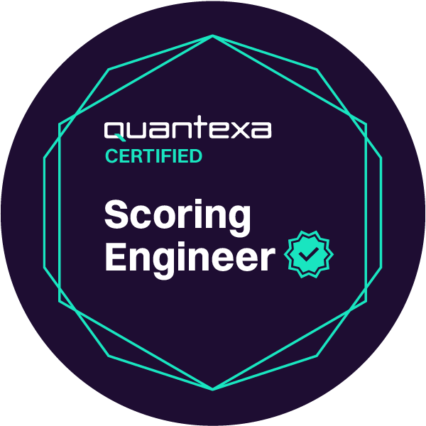 Quantexa Certified Scoring Engineer - Credly