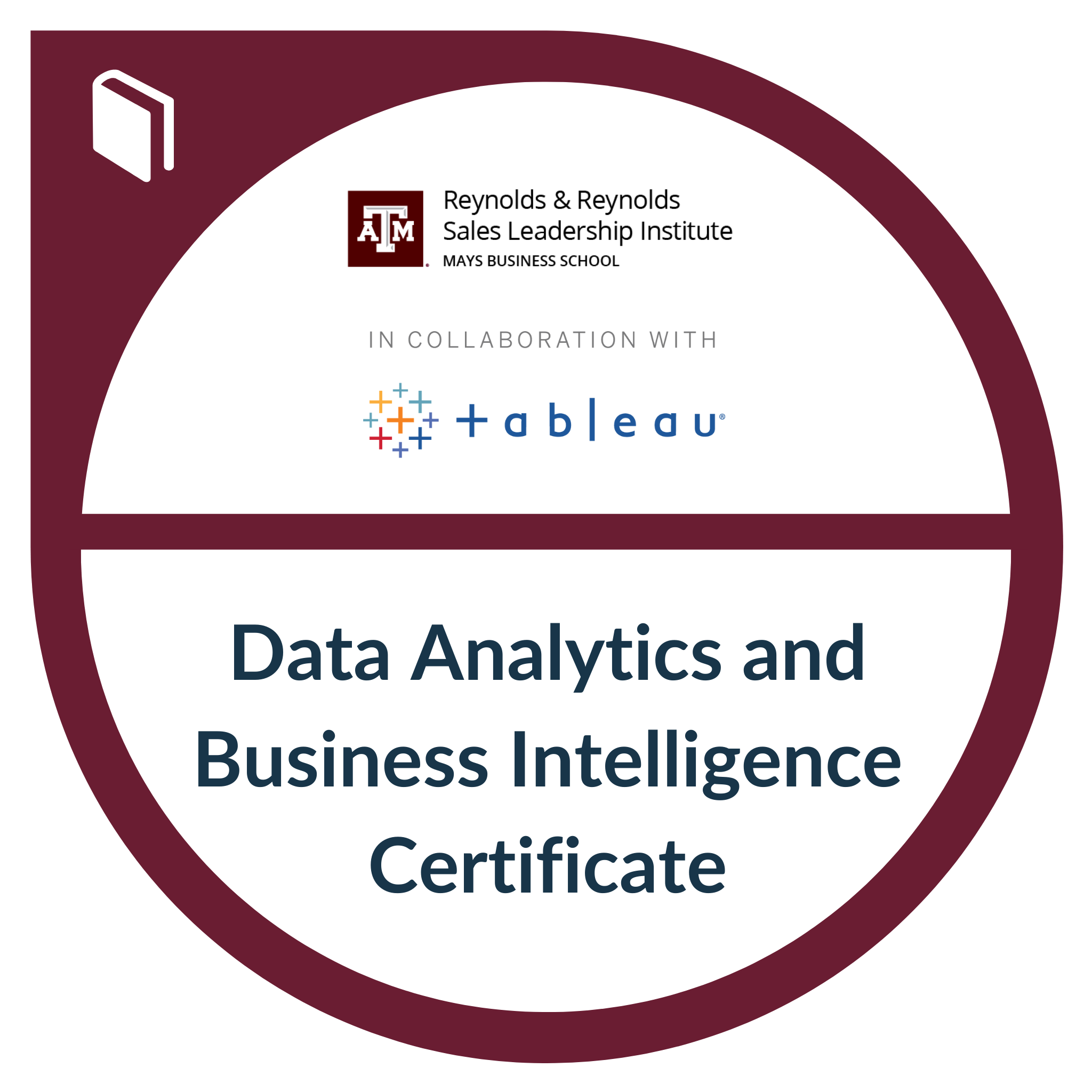 The Data Analytics and Business Intelligence Certificate from Texas A&M - Credly