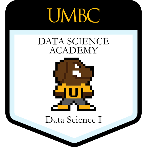 Data Science Academy: Data Science I - Credly