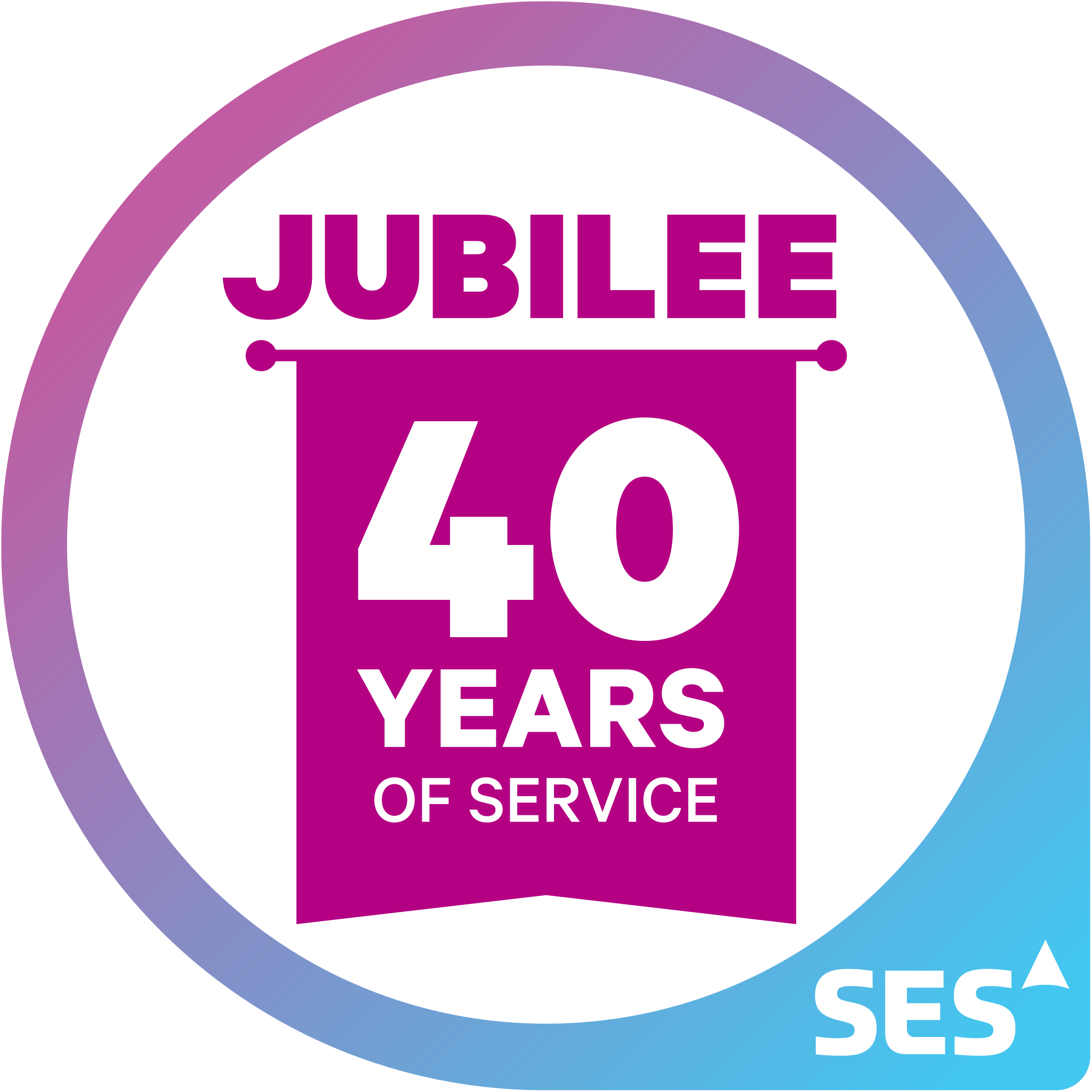 Jubilee - 40 Years of Service - Credly