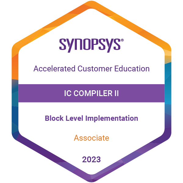 IC Compiler II: Block Level Implementation Exam - Credly