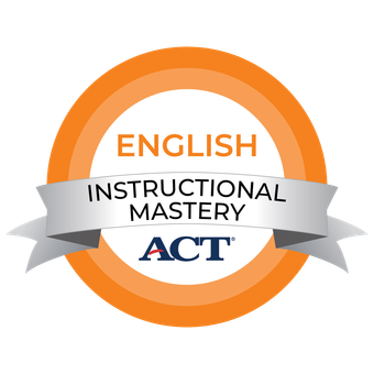 ACT Instructional Mastery: English - Credly