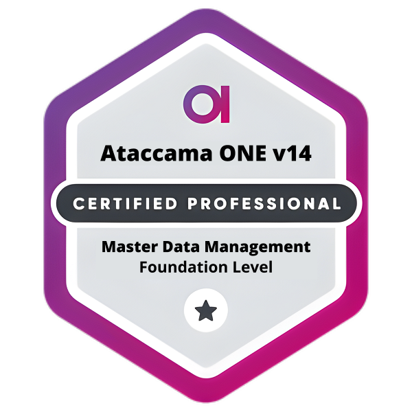 Ataccama ONE v14 | MDM Certified Professional : Foundation - Credly