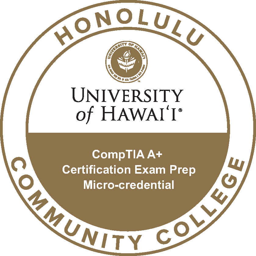 CompTIA A+ Certification Exam Prep (Computer Hardware and Software) - Credly