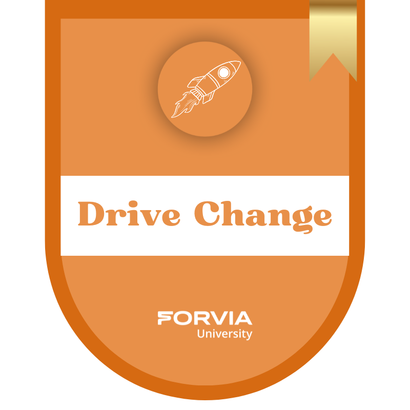 Drive Change - Credly