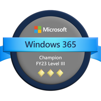 Windows 365 Champion, Level III - Credly