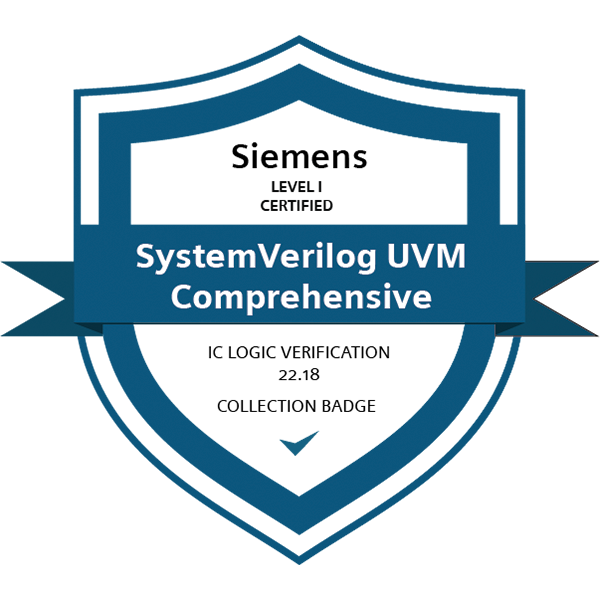 SystemVerilog UVM Comprehensive - v22.18 - Credly