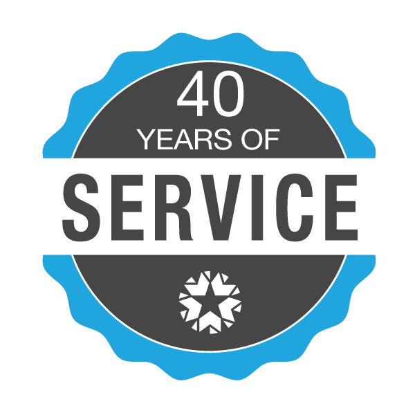 40 Years of Service - Credly