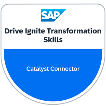 Drive Ignite Transformation Skill - Catalyst Connector - Credly
