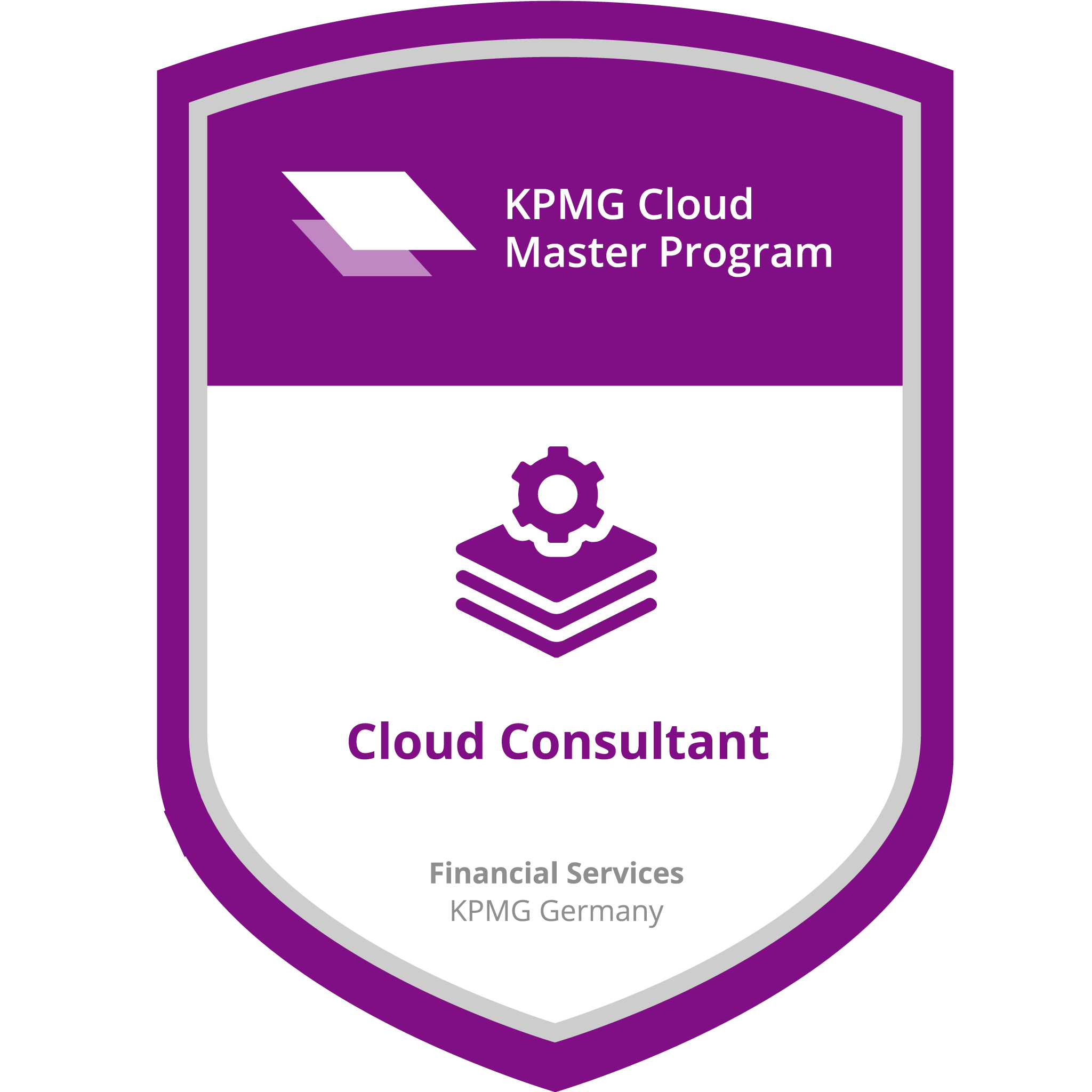 KPMG Cloud Master Program - Cloud Consultant - Credly