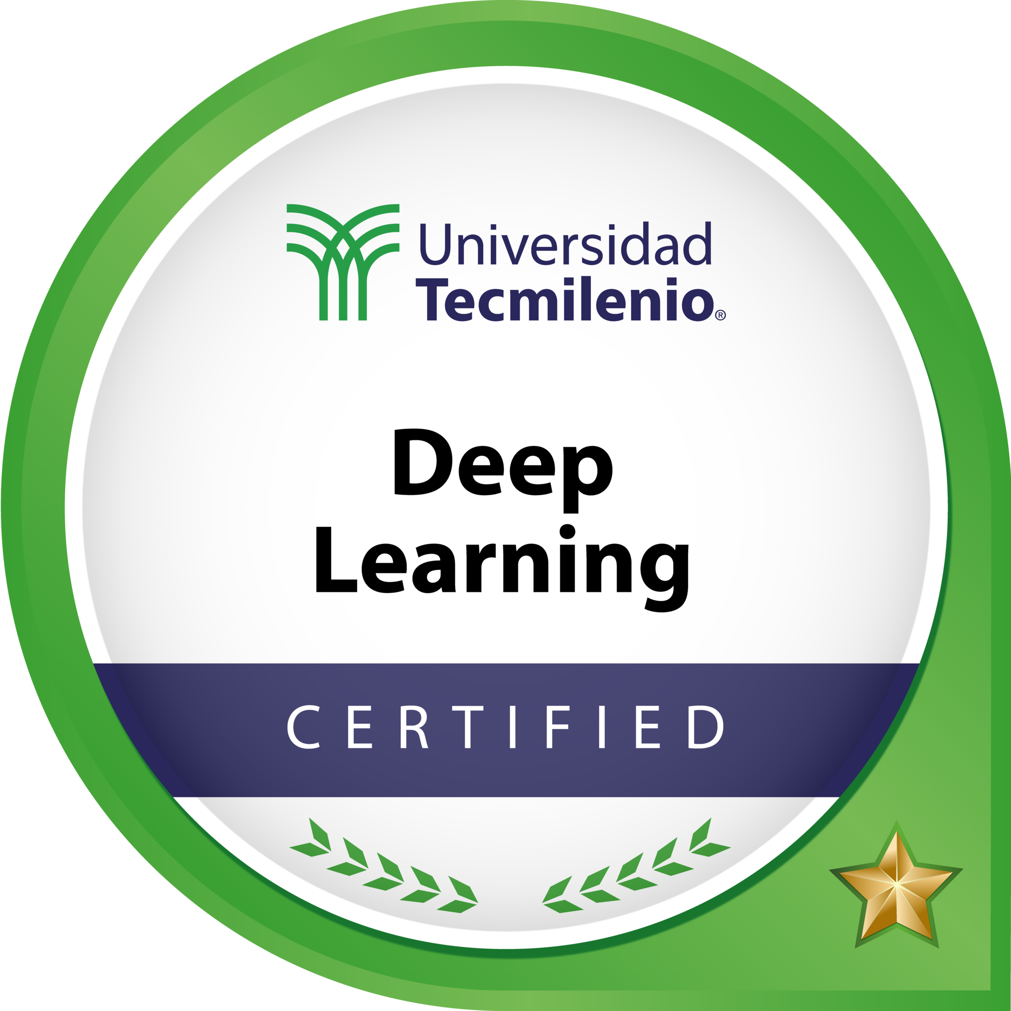 Deep Learning-Certified - Credly