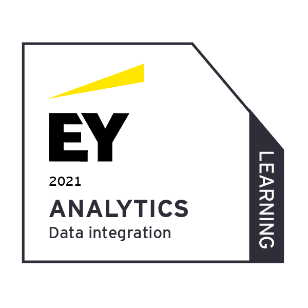 EY Analytics - Data Integration - Learning (2021) - Credly