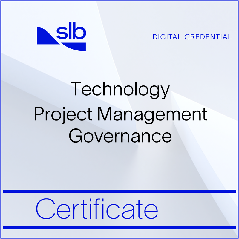 Technology: Project Management Governance Certificate - Credly