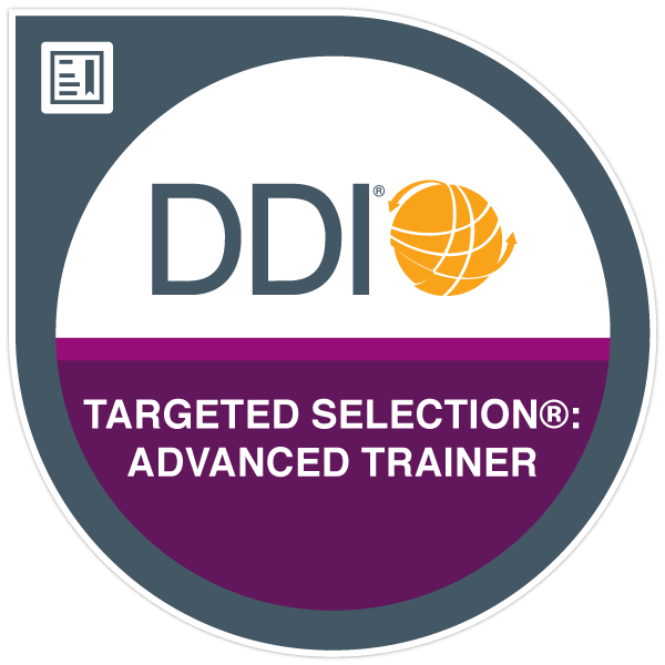 DDI Targeted Selection®: Advanced Trainer - Credly