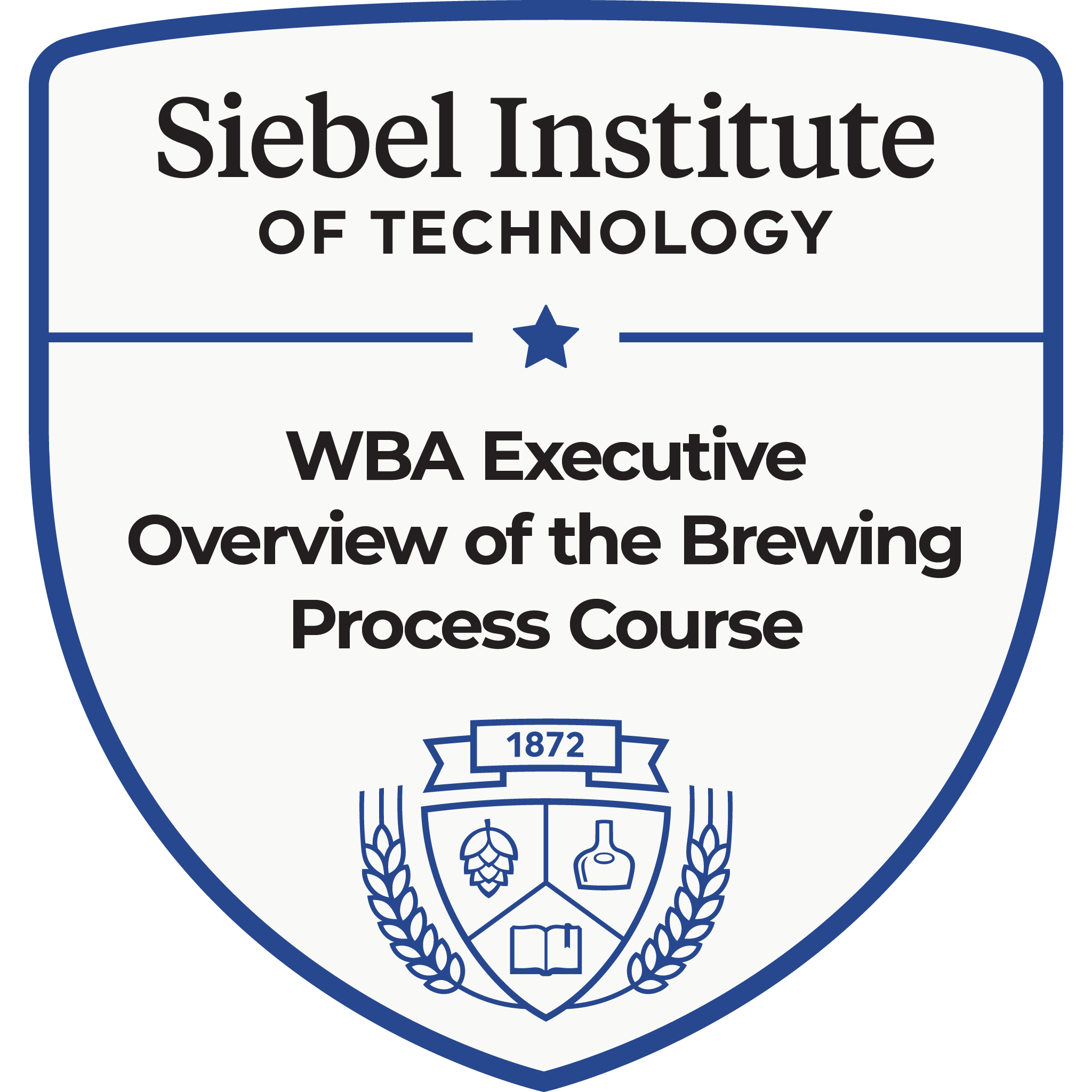 WBA Executive Overview of the Brewing Process course - Credly
