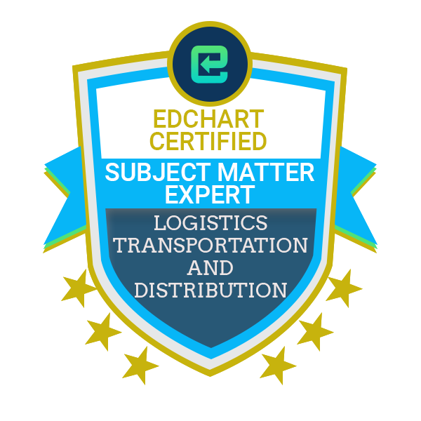 Edchart Certified Logistics Transportation Distribution Subject matter expert - Credly
