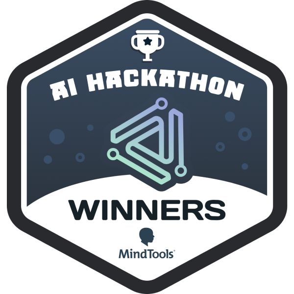 Mind Tools AI Hackathon Winner - Credly