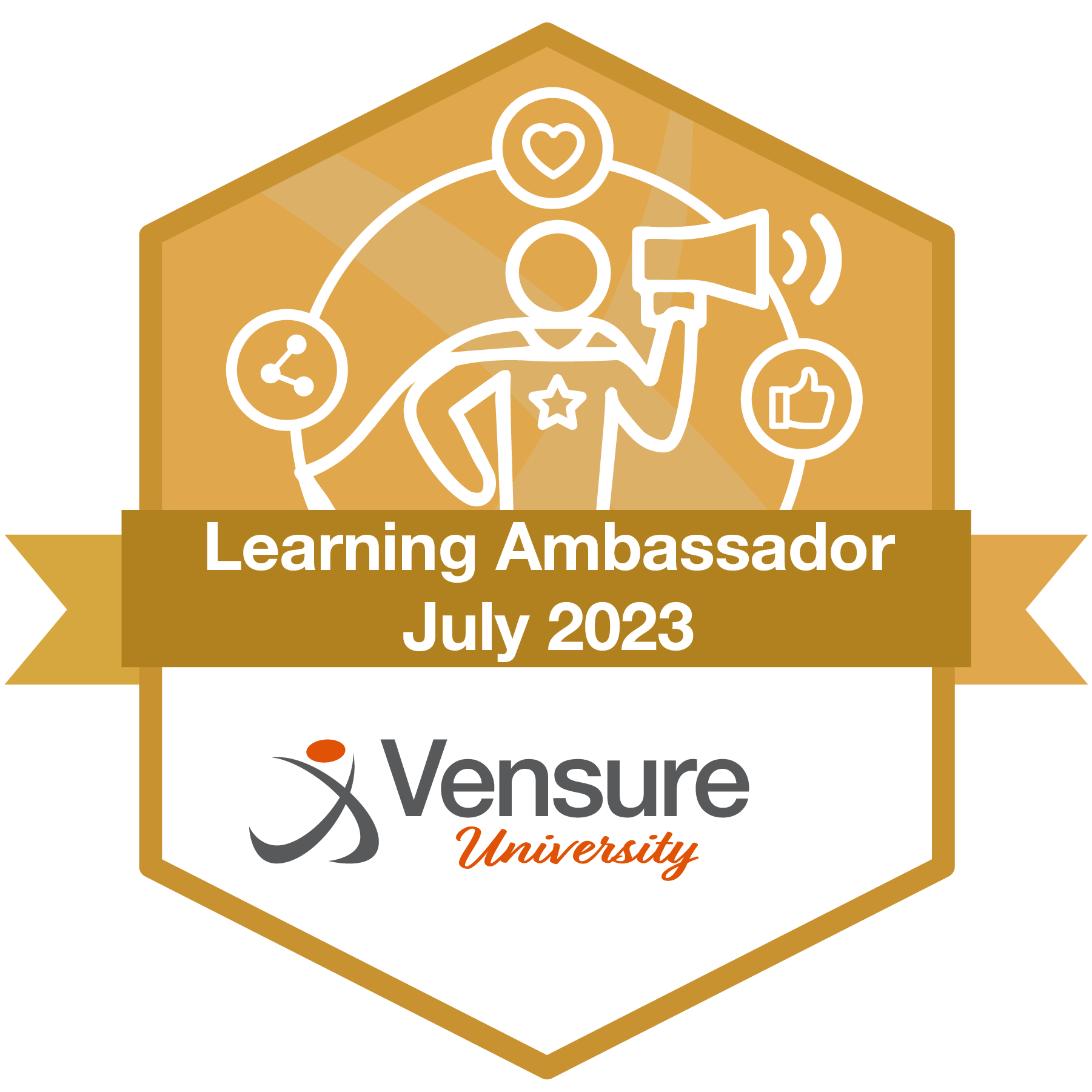 Learning Ambassador - July 2023 - Credly