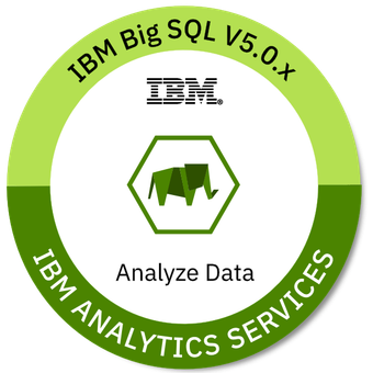 IBM Big SQL V5.0.x Analyze Data - Credly