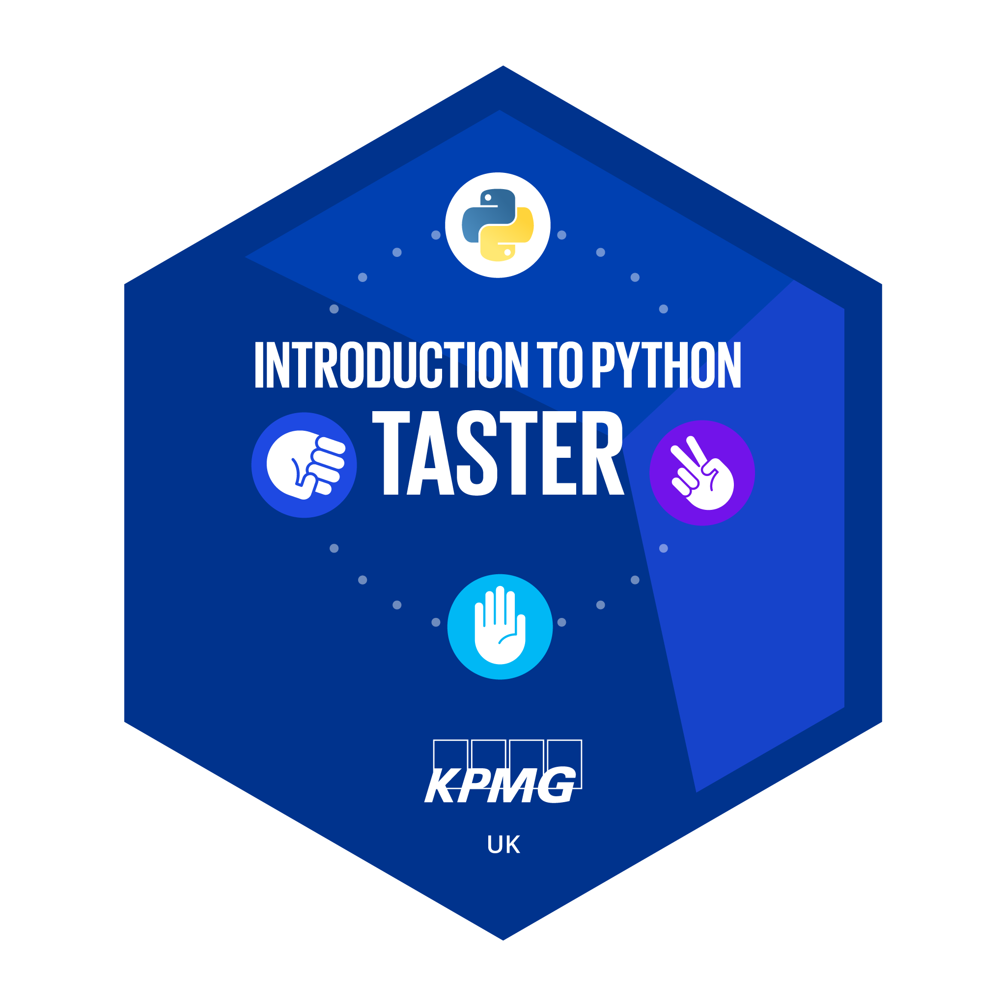 KPMG - Introduction to Python - Rock, Paper, Scissors - Taster - Credly