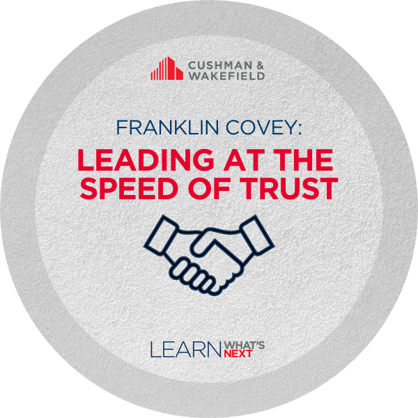 Franklin Covey : Leading at the Speed Of Trust - Credly