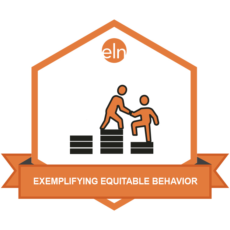 Exemplifying Equitable Behavior - Credly