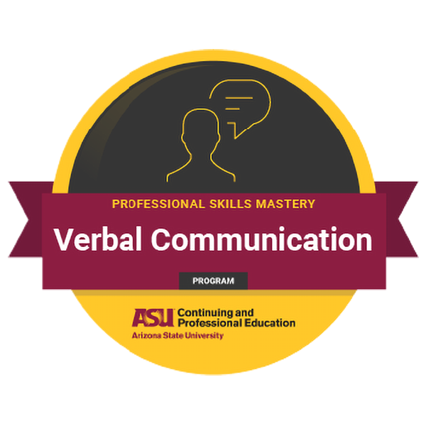 Professional Skills Mastery - Verbal Communication - Credly