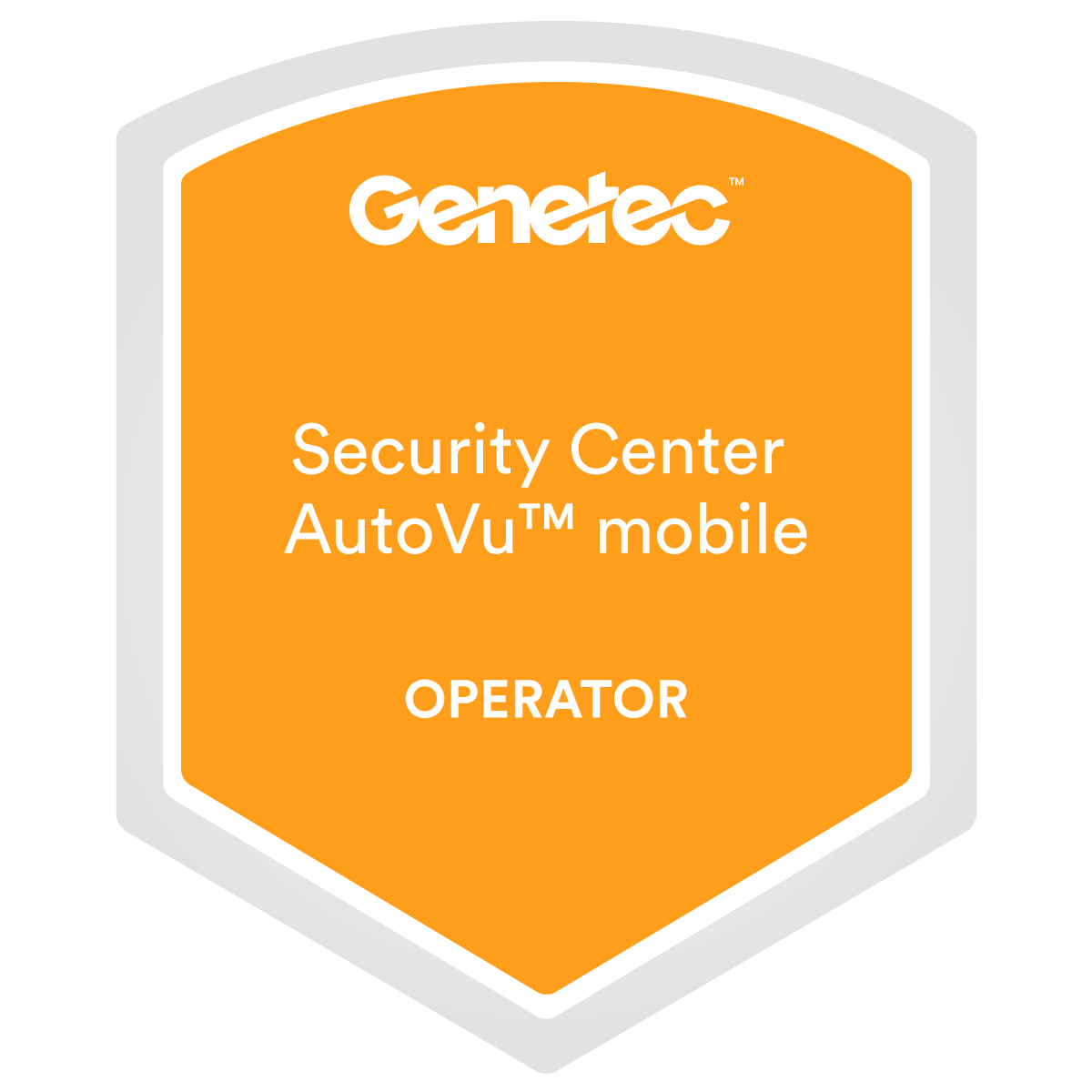 Genetec AutoVu mobile operator - Credly