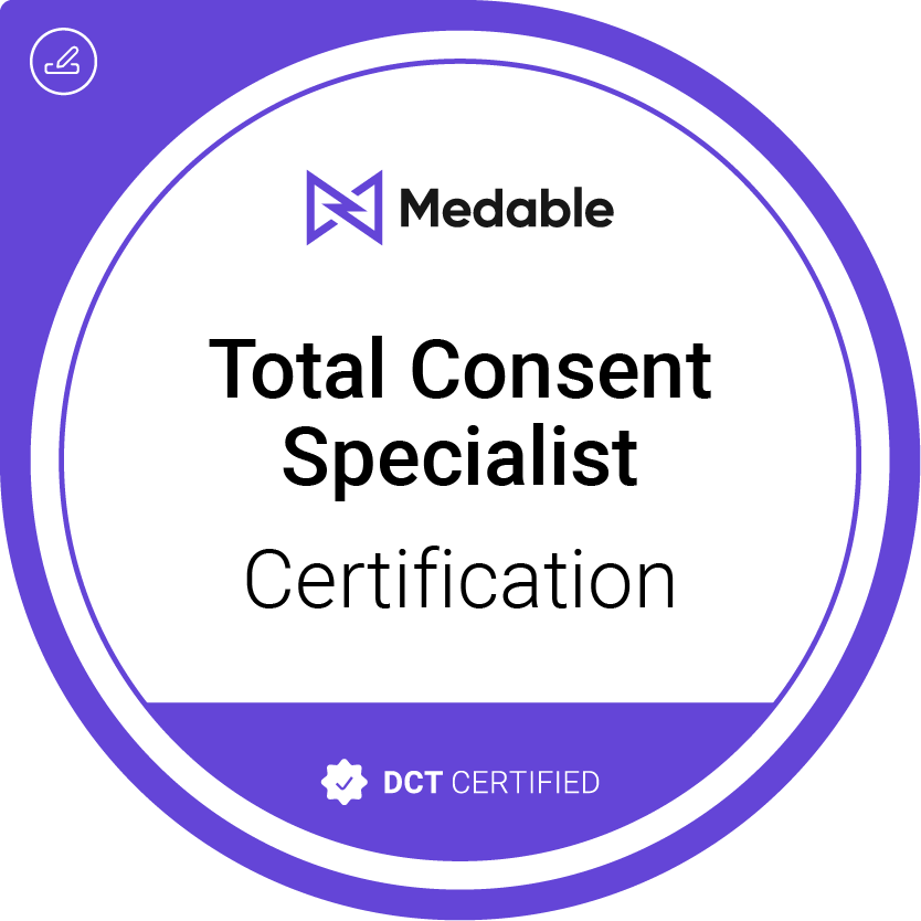 Total Consent Specialist Certification - Credly