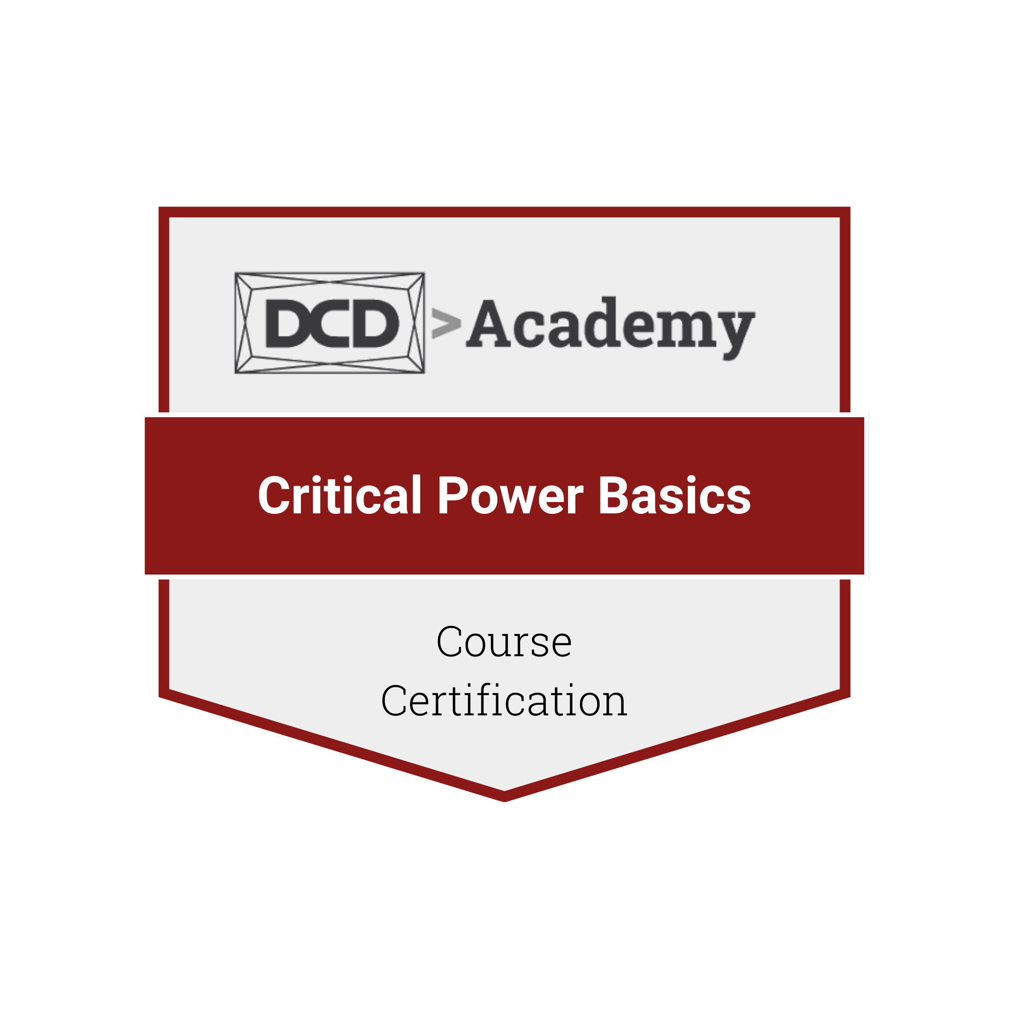 Critical Power Basics Certificate - Credly