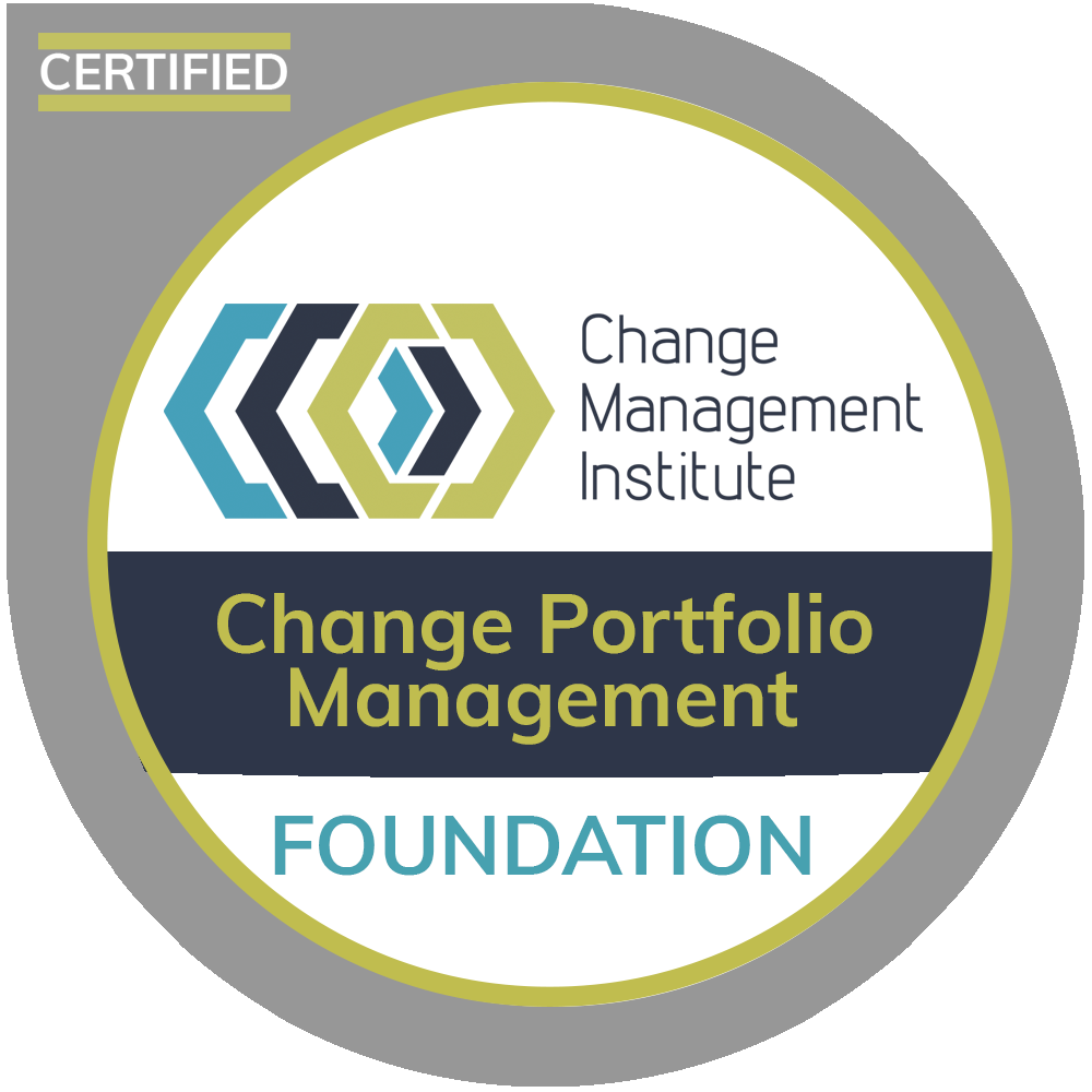 Change Portfolio Management Foundation - Credly