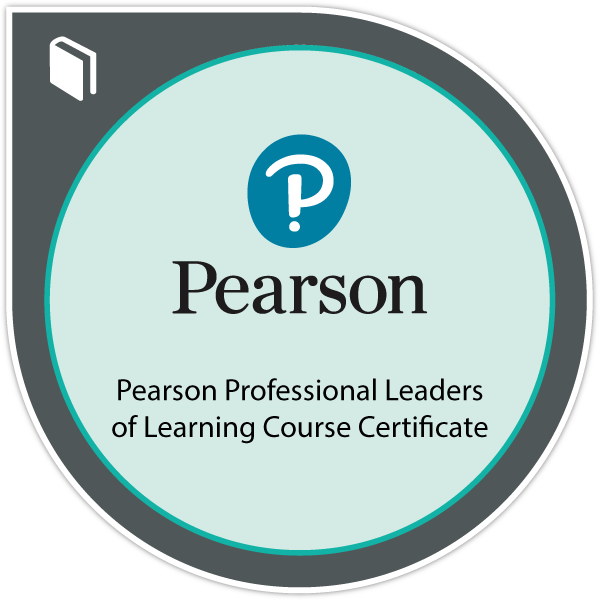 Pearson Professional Badge for the Harvard Leaders of Learning Course ...