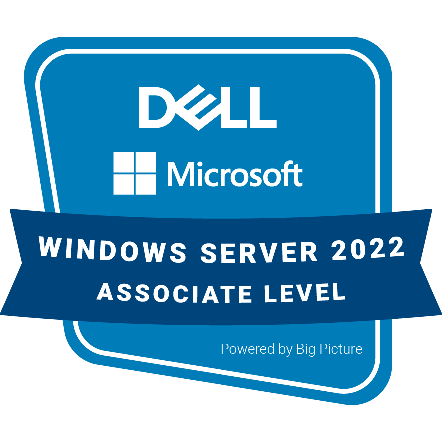 WS-A Windows Server 2022 Associate Level - Credly
