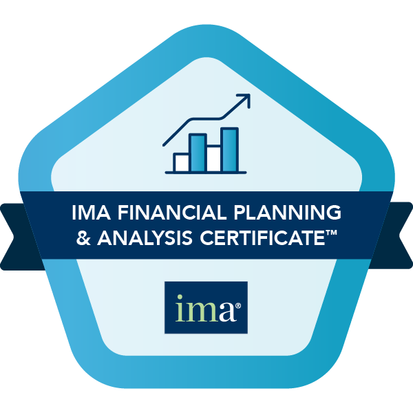 IMA Financial Planning & Analysis Certificate™ - Credly