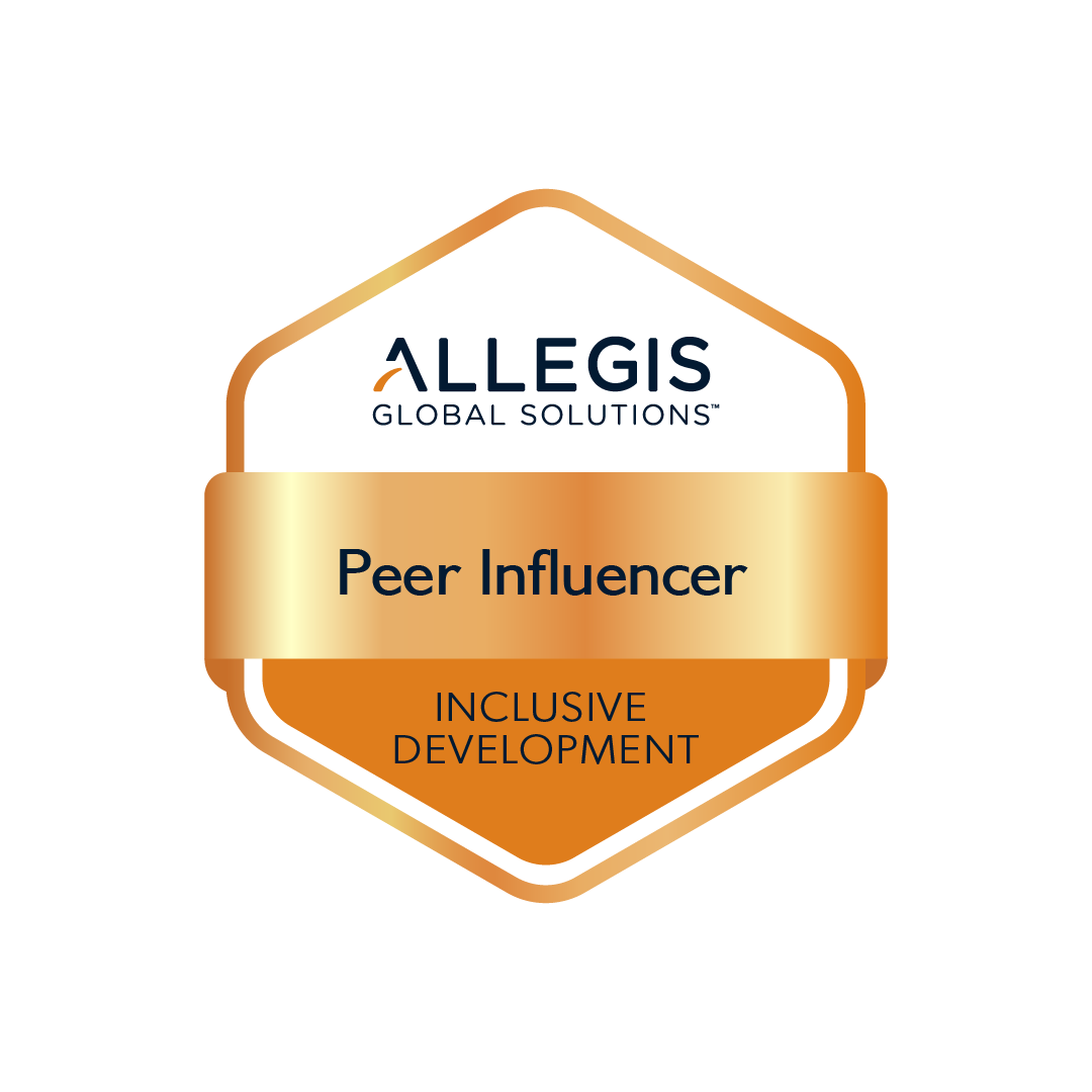 Inclusive Development: Peer Influencer - Credly